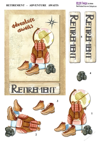 Retirement - Adventure Awaits - CUP806446_16561 | Craftsuprint