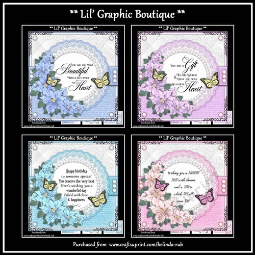 Beautiful Birthday Bumper Card Kit - CUP1007617_43865 | Craftsuprint