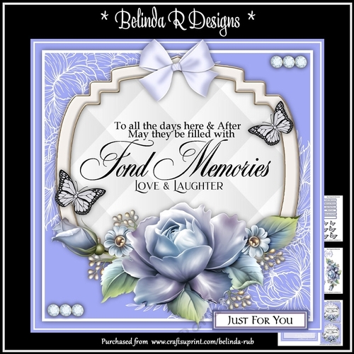 Fond Memories Mini Card Kit - CUP1048394_43865 | Craftsuprint