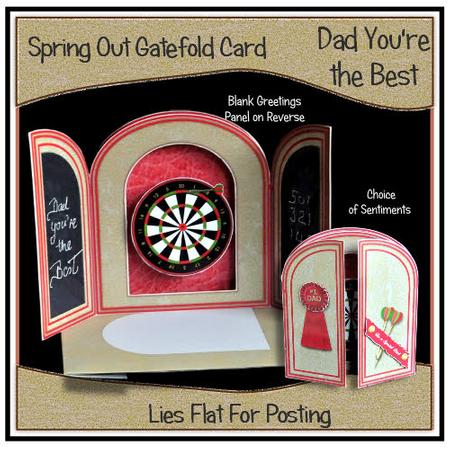 Spring Out Gatefold Card - Dad You're the Best - CUP552881_1302 ...