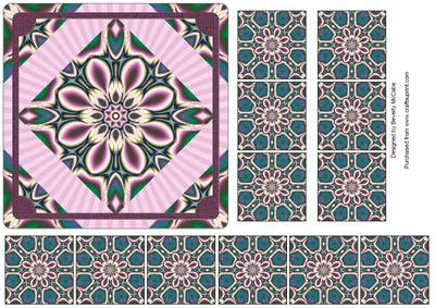 Topper & Tea Bag Folding Tiles #2 - CUP291823_1399 | Craftsuprint