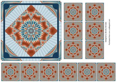 Topper & Tea Bag Folding Tiles #6 - CUP291830_1399 | Craftsuprint