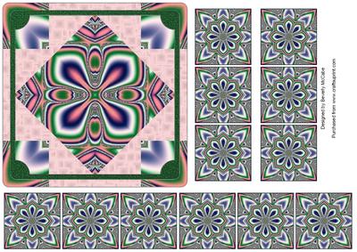 Topper & Tea Bag Folding Tiles #8 - CUP291833_1399 | Craftsuprint