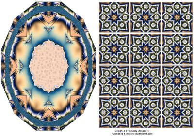 Polygon Topper & Tea Bag Folding Tiles #2 - CUP293444_1399 | Craftsuprint