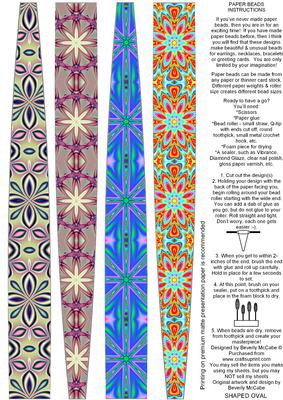 Large Shaped Oval Beads #1 - CUP417741_1399 | Craftsuprint