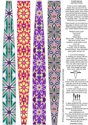 Large Shaped Oval Beads #2 - CUP417742_1399 | Craftsuprint