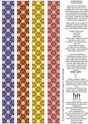 Large Tube Beads #8 - CUP422690_1399 | Craftsuprint