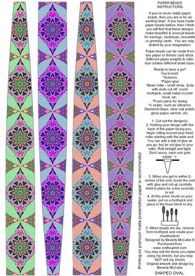 Large Shaped Oval Beads #10 - CUP422793_1399 | Craftsuprint