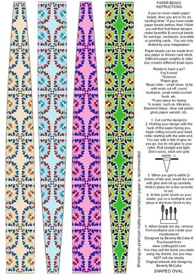 Large Shaped Oval Beads #14 - CUP422949_1399 | Craftsuprint