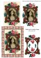 Pretty Girl in Pretty Frame, Backing Paper - CUP243318_1395 | Craftsuprint