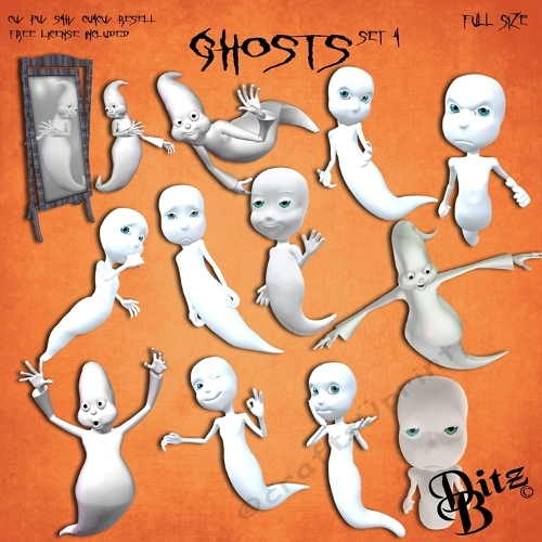 Ghosts Sets 4 - CUP1374630_135210 | Craftsuprint