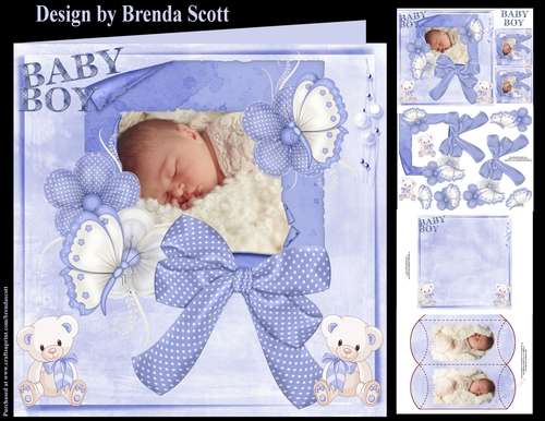 Sweet Baby Boy - CUP768050_9035 | Craftsuprint