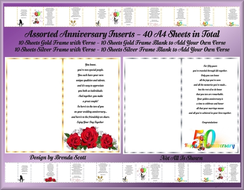 Anniversary Inserts - CUP868756_9035 | Craftsuprint
