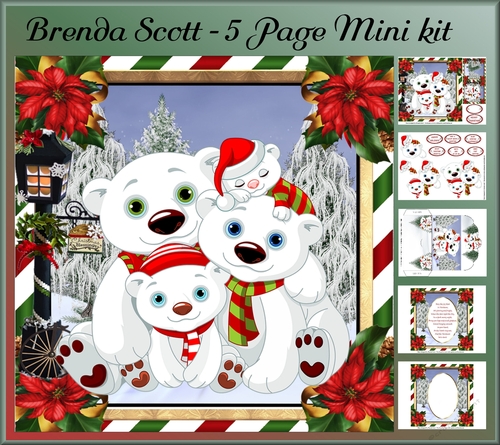 Beary Merry Christmas - CUP910650_9035 | Craftsuprint