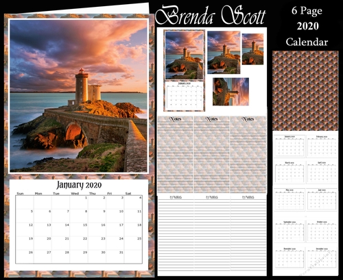 Lighthouse 2020 Calendar - CUP997185_9035 | Craftsuprint