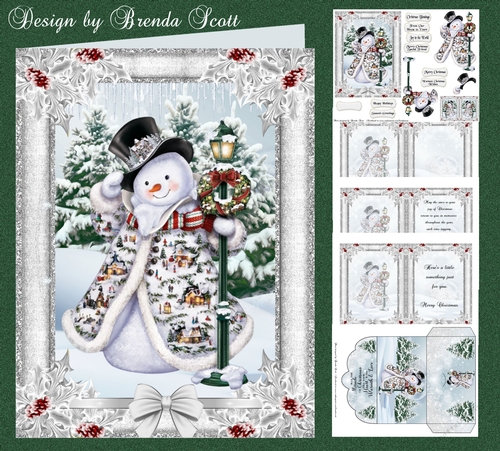 Snowman Tipping His Hat To You - CUP997600_9035 | Craftsuprint
