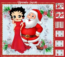 Betty and Santa 1 - Photo by Pam Stubley