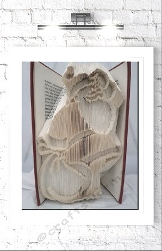 Santa Claus book folding patterns - CUP804834_83061 | Craftsuprint