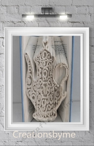 Detailed Teapot book folding patterns - CUP805077_83061 | Craftsuprint
