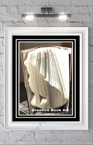HOWLING WOLF BOOK FOLDING PATTERN - CUP909310_83061 | Craftsuprint