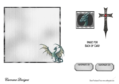 Matching insert for the design sheet - The Sentinal - CUP1060347_21555 ...