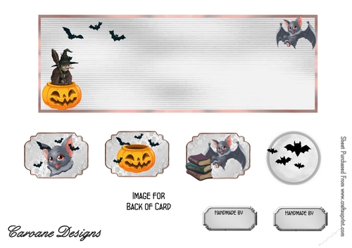 Matching blank insert for the design sheet - Large DL Topper 12 ...