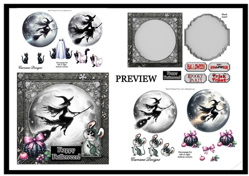 Spooky Halloween - Mini Kit 1 - CUP1337914_21555 | Craftsuprint