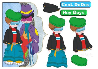 2 Cool Dudes - CUP193290_118 | Craftsuprint