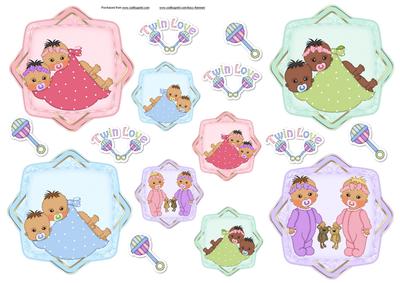 Cute Baby Toppers - CUP425255_118 | Craftsuprint