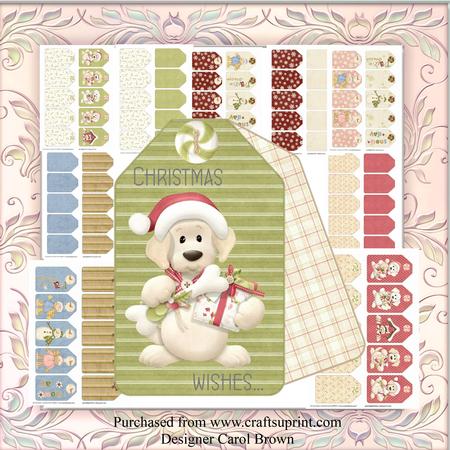 Christmas Tags/topper Set2 - CUP582489_118 | Craftsuprint