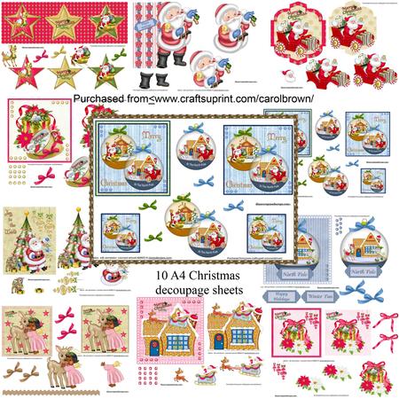 Cute Christmas Bumper Kit#1 - CUP631551_118 | Craftsuprint