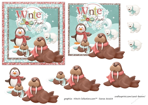 friends at Christmas#2 - CUP729429_118 | Craftsuprint