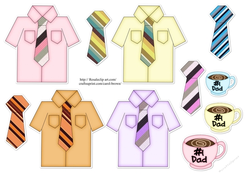 cut outs for dad - CUP773855_118 | Craftsuprint