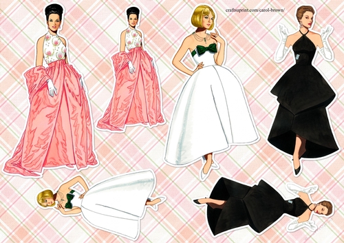 cut outs/stickers ladies#2 - CUP775925_118 | Craftsuprint