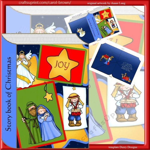 christmas book#3 - CUP793191_118 | Craftsuprint