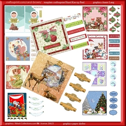 10 Christmas card front bumper pack - Photo by Julie Hill - Cardmaking ...