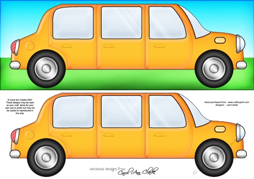 Large DL Stretch Limo Quick Card with 3D decoupage - CUP1000969_359 ...