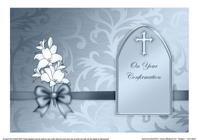 Confirmation Metallic Matching Insert 5 x 7 Portrait - CUP122990_359 ...