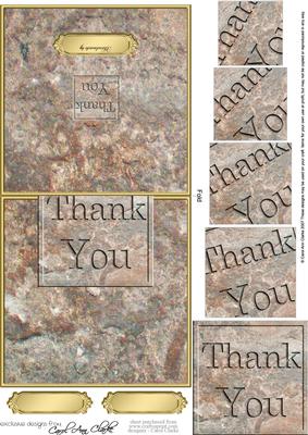Stone Thank You No-hole Over the Edge N Spiral Pyramid - CUP135831_359 ...