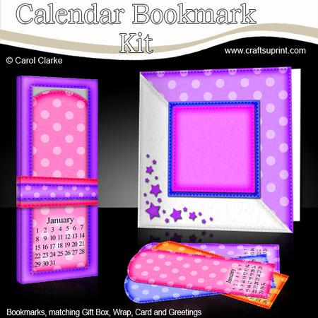 Blank Bright Dots Everlasting Calendar Bookmark Gift Set - CUP264085 ...