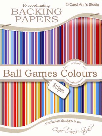 Backing Papers in Men's Ball Games Colours - CUP33350_359 | Craftsuprint