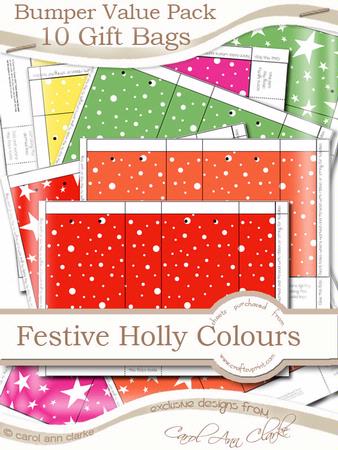 Bumper Value Pack - Christmas Gift Bags - CUP34079_359 | Craftsuprint