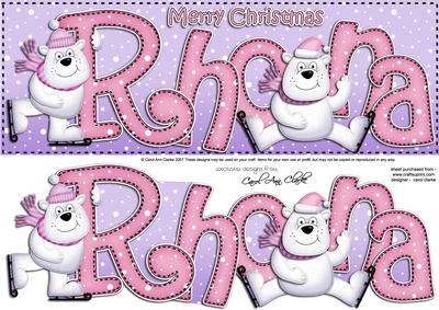 Xmas Large Dl Rhona Quick Card N 3D Decoupage - CUP369155_359 ...