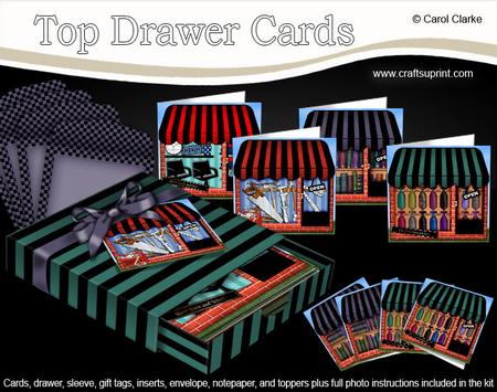 3D Top Drawer Men's Things Shops Notelet Cards Bumper Kit - CUP373954 ...