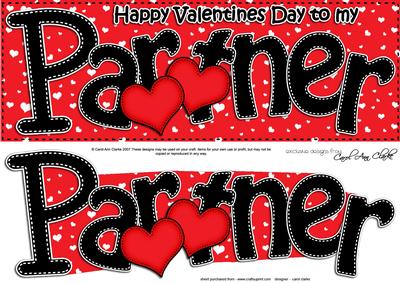 Valentines Day Partner Large Dl Quick Card 3D Decoupage - CUP388743_359 ...