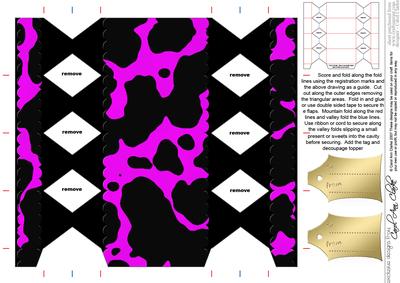 Animal Print Cracker Shaped Treat or Favour Box - CUP394847_359 ...