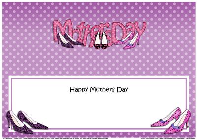 Large Dl Mothers Day Shoes Matching Large Dl Insert - CUP398893_359 ...