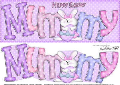 Large Dl Easter Mummy Lamb Quick Card N 3D Decoupage - CUP406527_359 ...