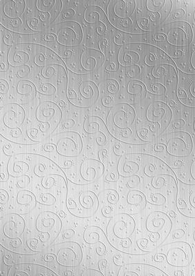 'silver Metallic Swirls Embossed' Backing Paper - CUP40723_359 ...