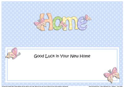 Large Dl New Home Matching Large Dl Insert - CUP416346_359 | Craftsuprint